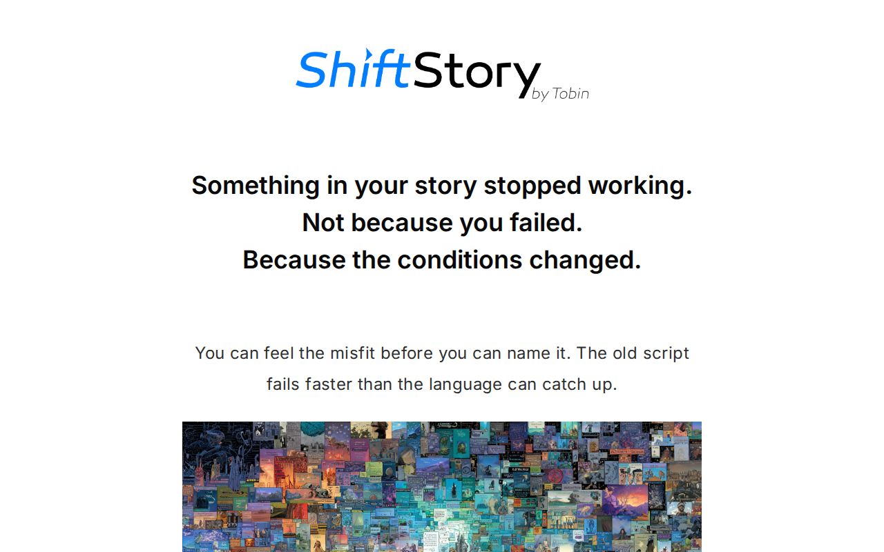ShiftStory | Full Website Live